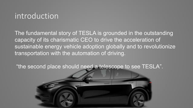 tesla PP.pptx | Automotive Industry | Industries
