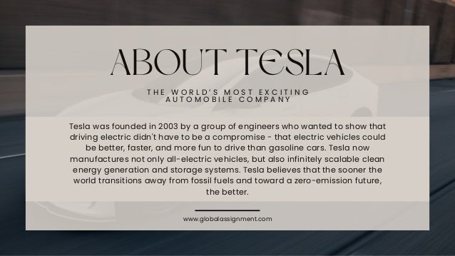 SWOT Analysis of Tesla | PDF