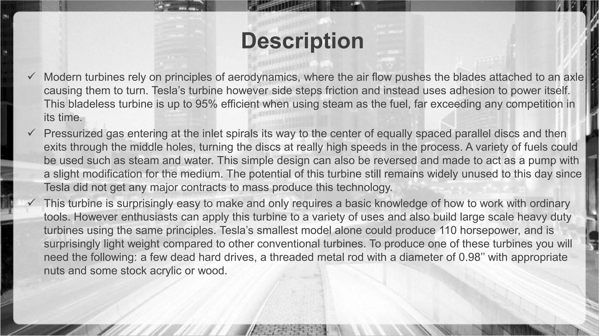 Tesla Turbine PPT | PPTX