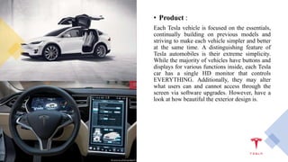 Elon Musk & Tesla (7 p's, Gale of creative destruction, Big idea) | PPTX