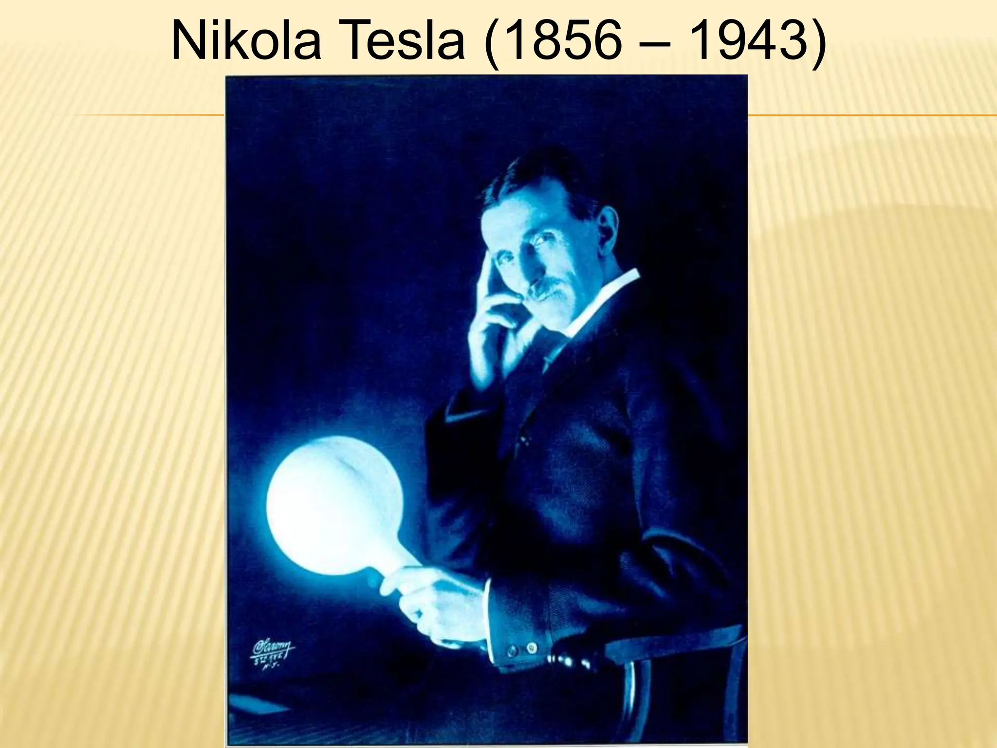Georgia 2006 Shows Nikola Tesla 1856 1943 Erfinder Redaktionelles