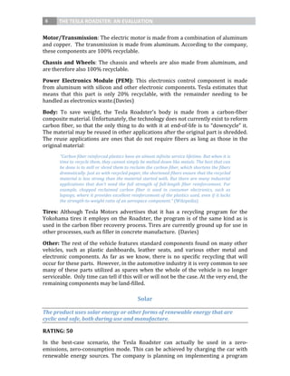 Paper: The Tesla Roadster: An Evaluation | PDF