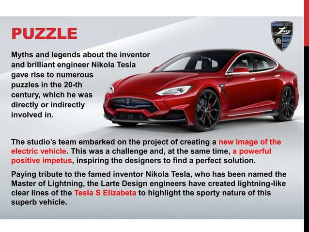LARTE Design. Tesla S Elizabeta. | PPT
