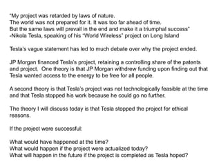 Tesla’S Ethics | PPT