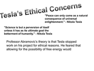Tesla’S Ethics | PPT
