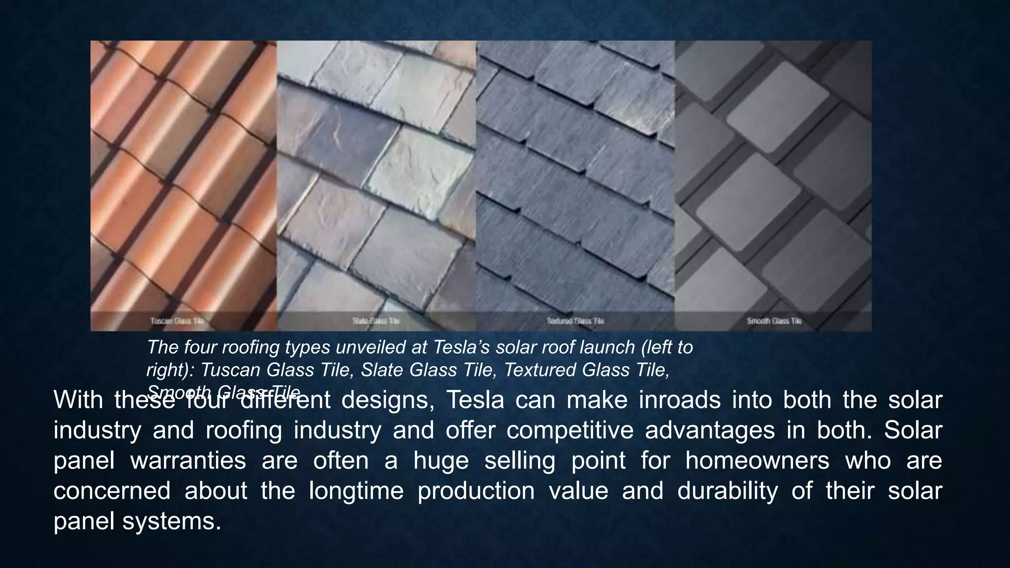 Tesla solar roof | PPTX