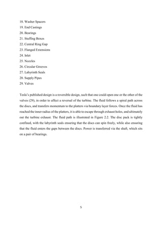 Tesla turbine report | PDF