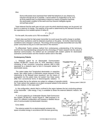Tesla Under Water Communications | PDF