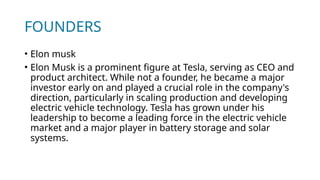 presentation about tesla cars for school requirements | PPTX