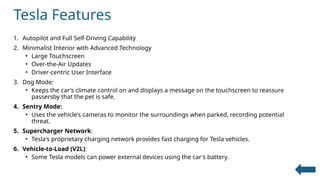 presentation about tesla cars for school requirements | PPTX