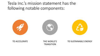 Tesla vision and mission | PPTX