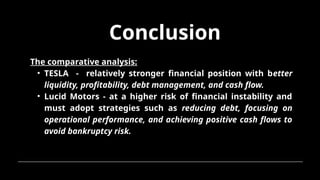 TESLA vs LUCID.pptx comparative analysis | PPTX
