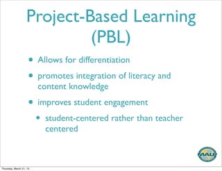 Project-Based Learning for ELLs with Limited or Interrupted Formal ...