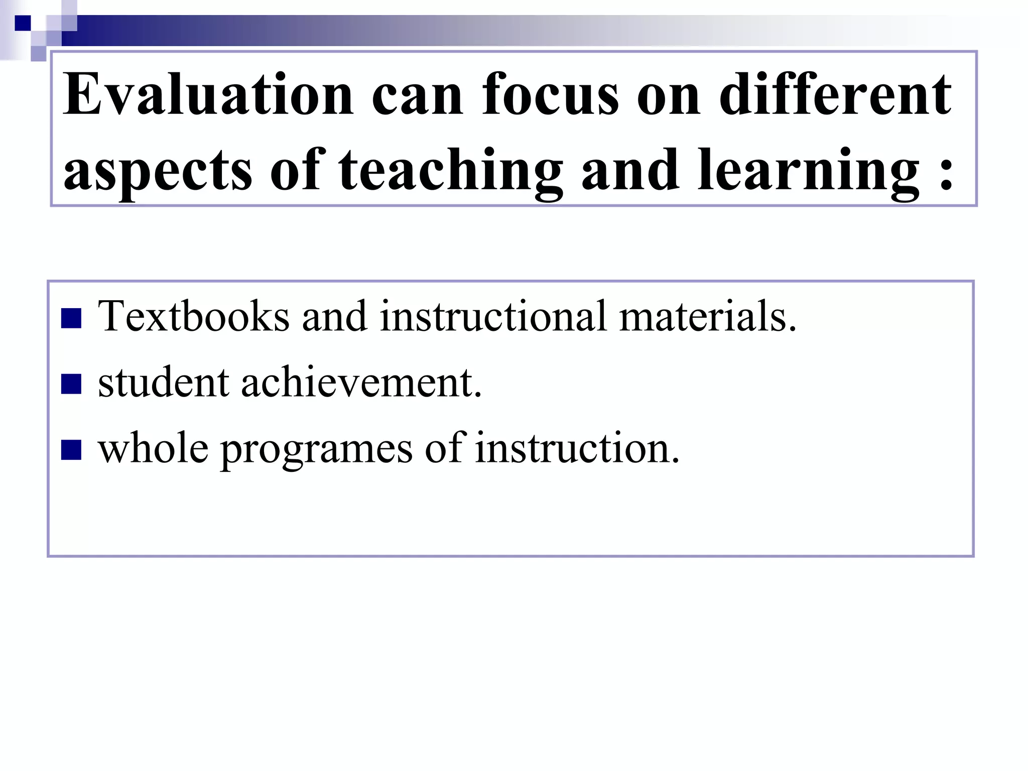 TESOL evaluation | PPTX