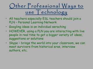 Tesol & technology | PPT