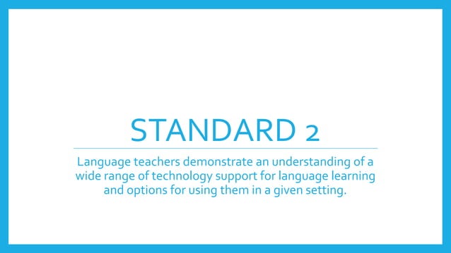 TESOL technology standards | PPT