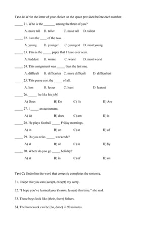 TESOL Writing Output 6 | PDF
