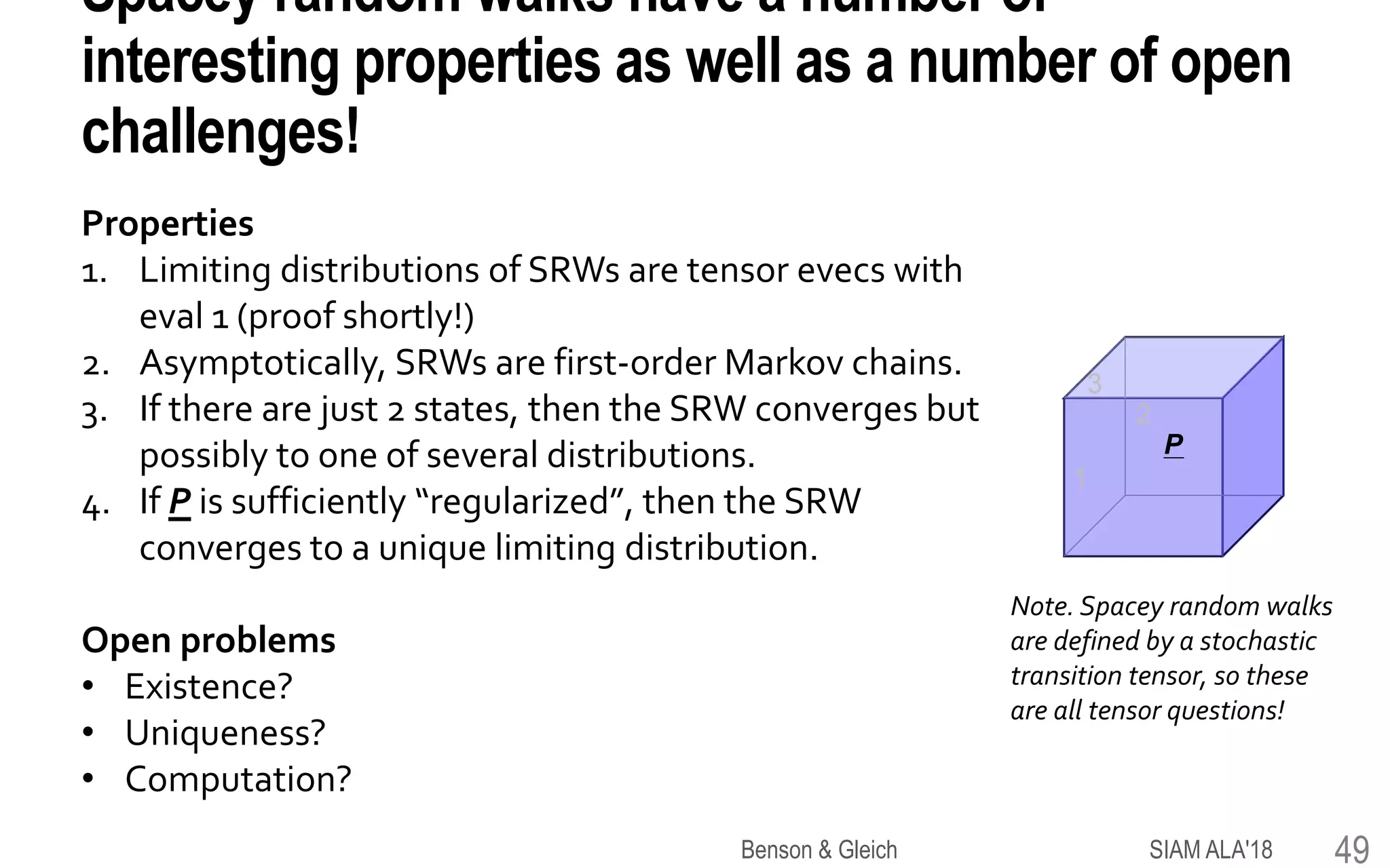 Tensor Eigenvectors and Stochastic Processes | PPTX
