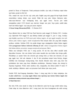 Tes sampoerna | DOCX