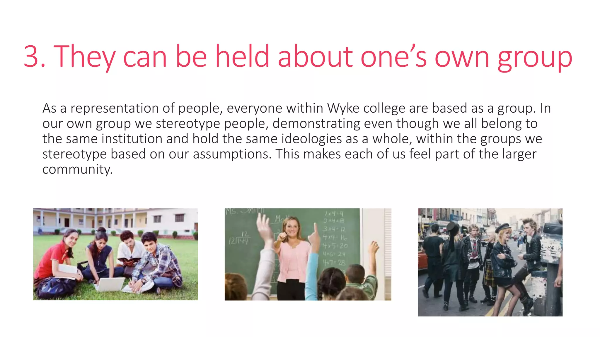 Tessa perkins stereotype theory | PPTX