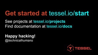Tessel Introduction | PDF