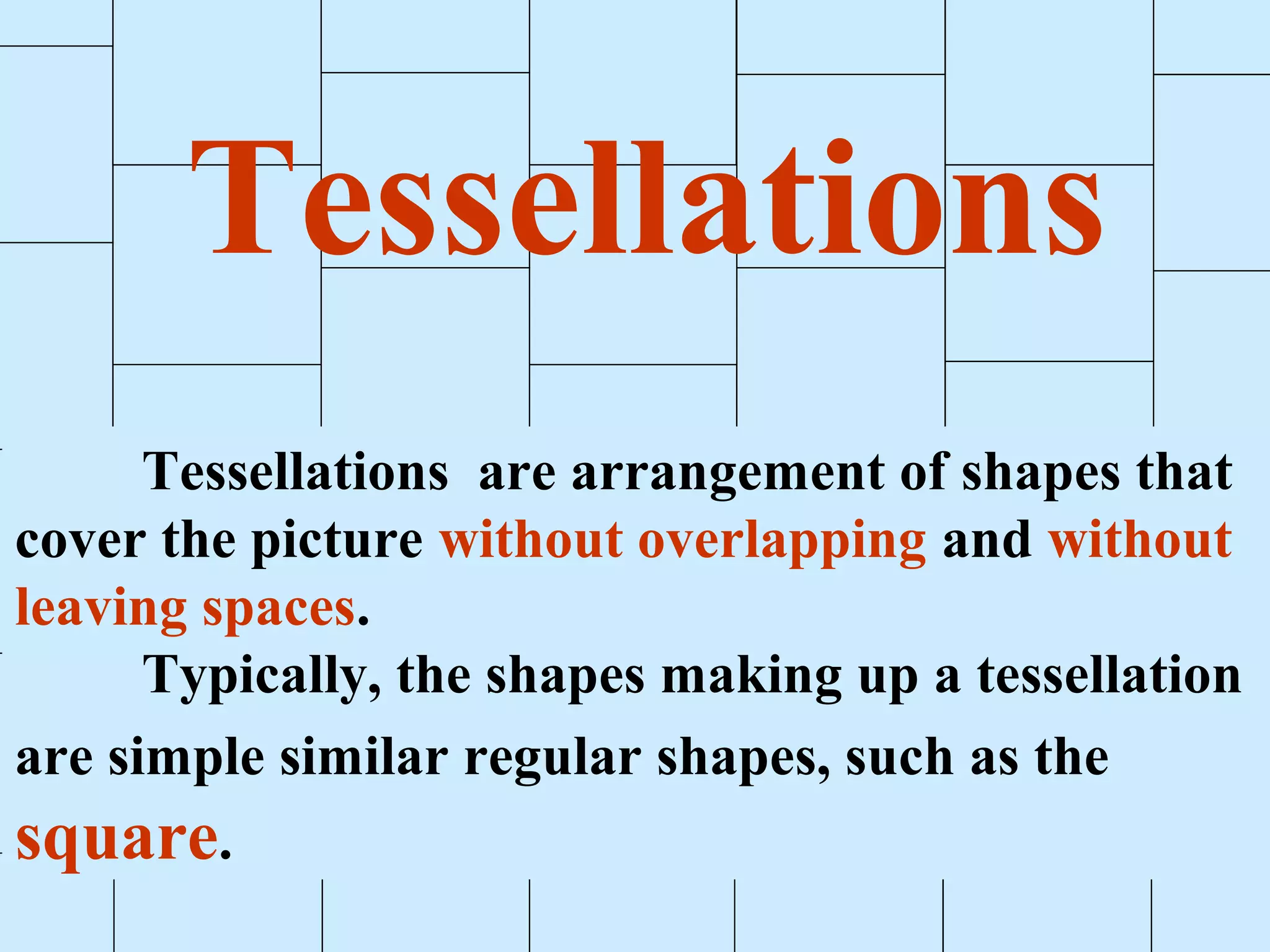 Tessellations | PPT