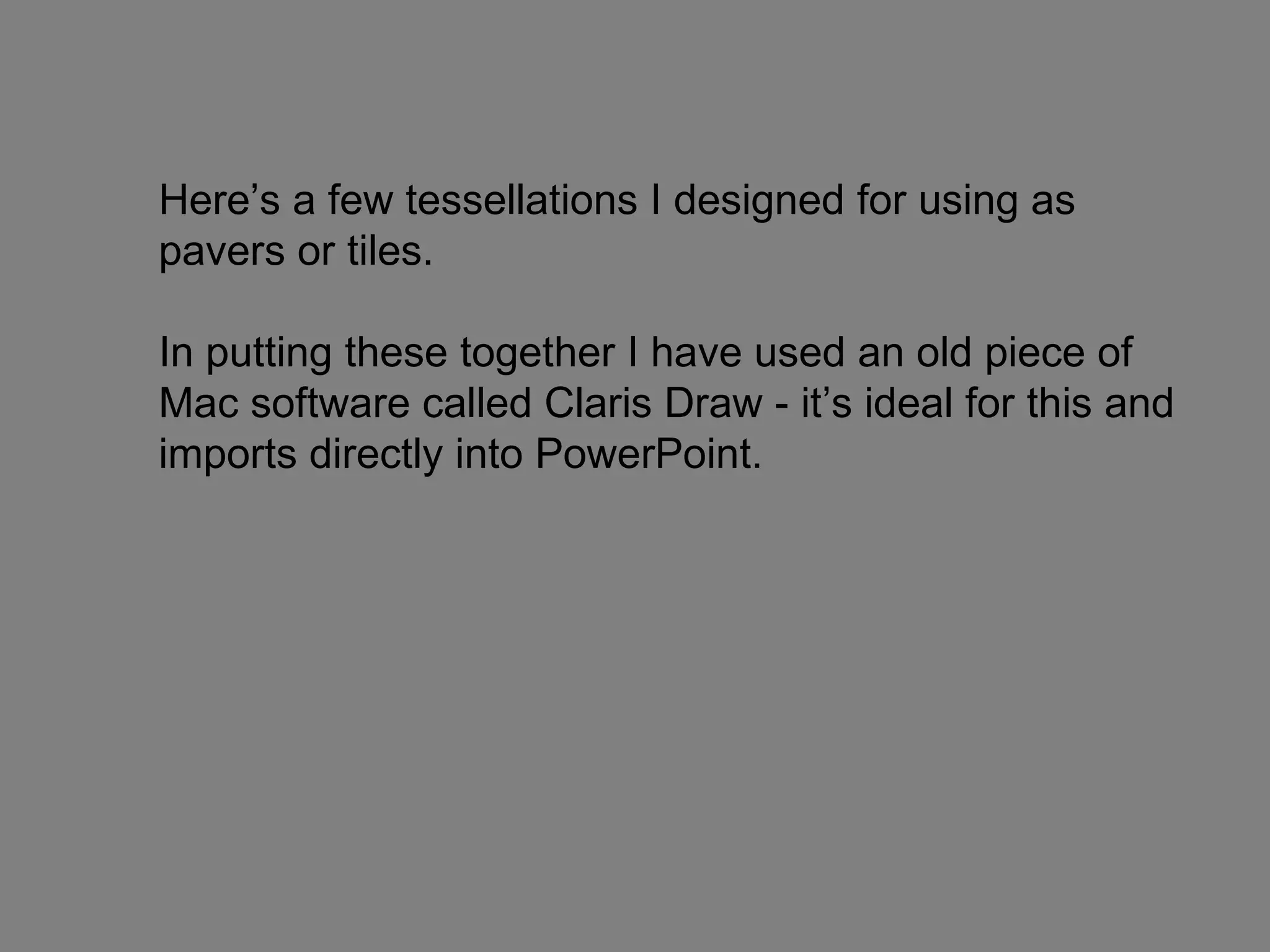 Tessellations | PPT