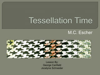 Escher Tessellations Powerpoint