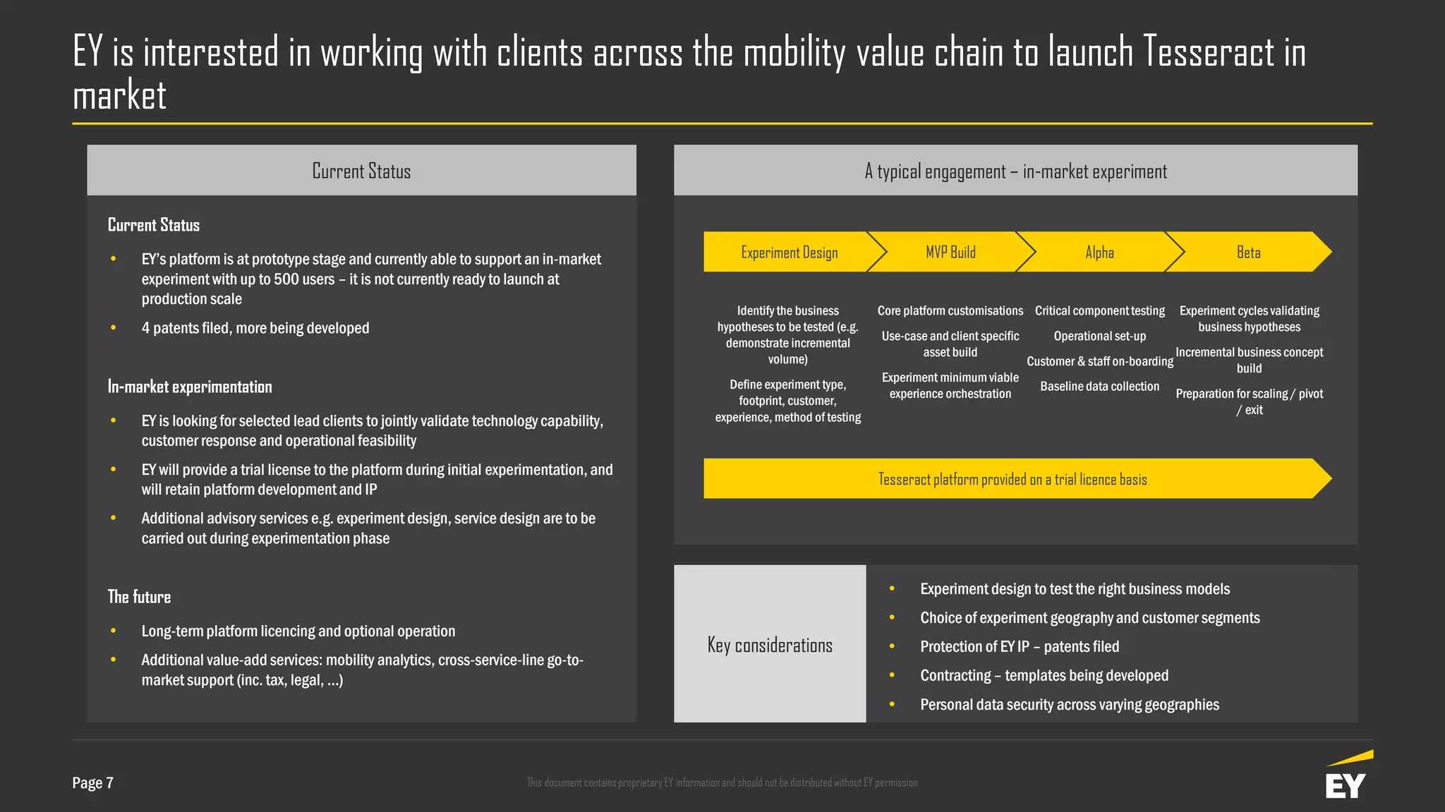 Tesseract overview EY | PDF