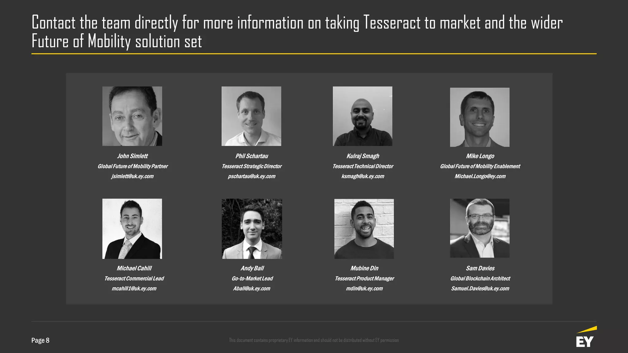 Tesseract overview EY | PDF