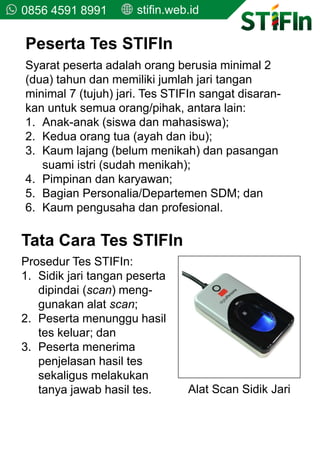 Tes Sidik Jari STIFIn Surabaya Sidoarjo Gresik Mojokerto Pasuruan.pdf