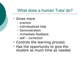 Tutoring | PPT