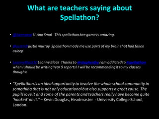 Tes spellathon for_schools | PPT
