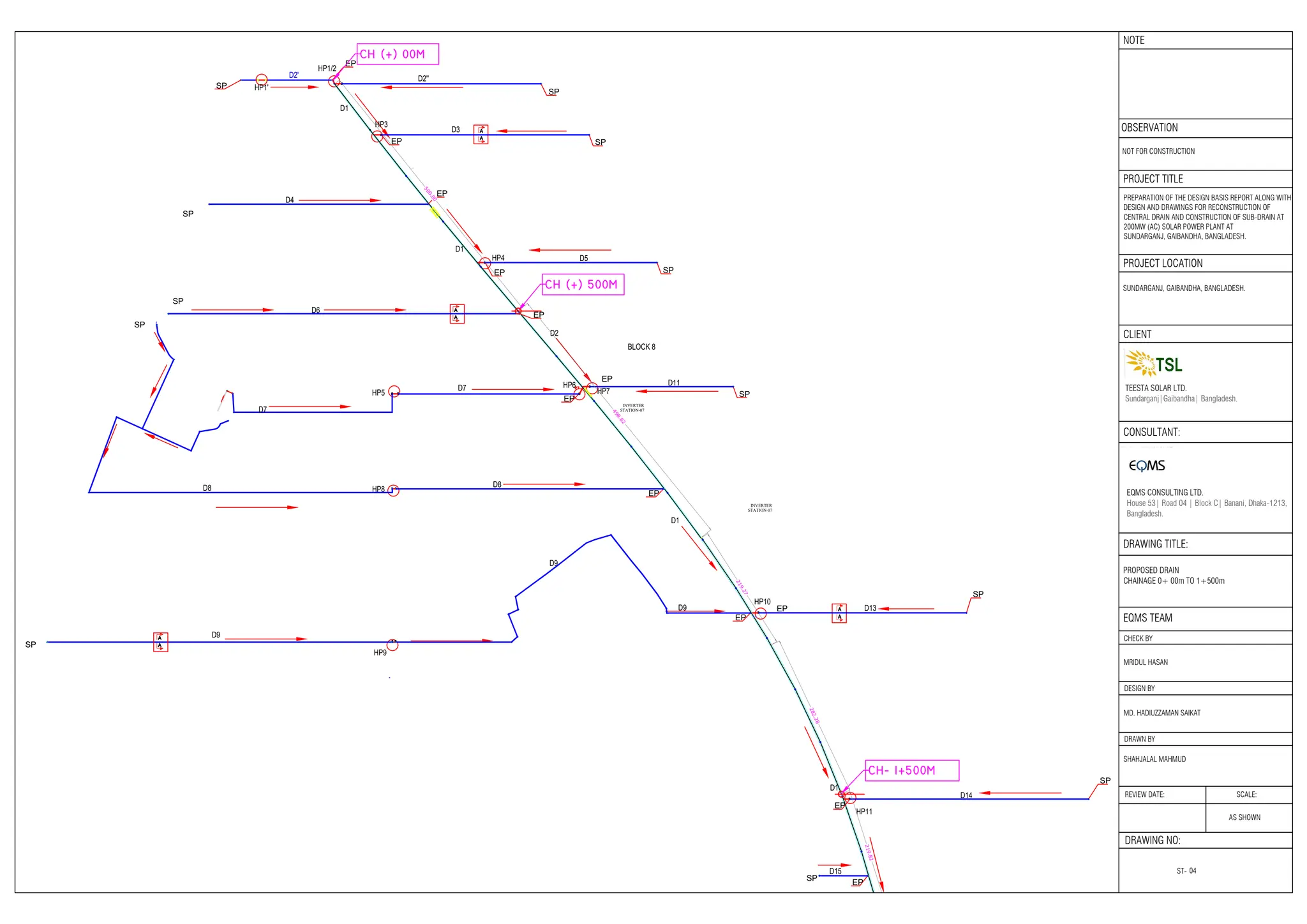 Structural design of Drain with drainage capacity | PDF
