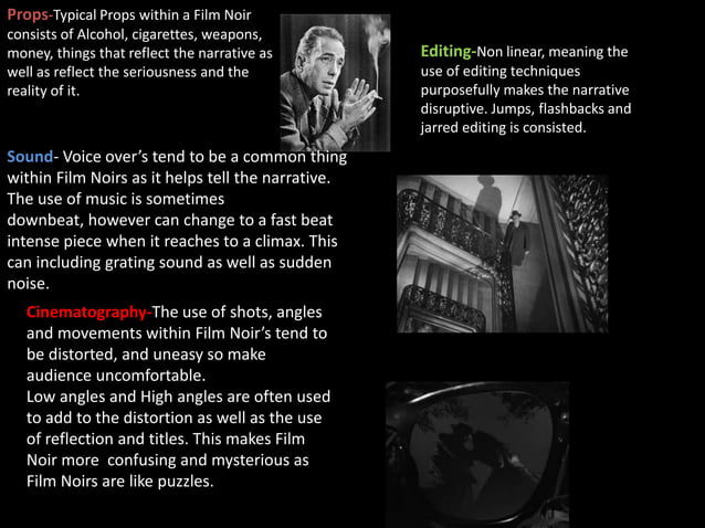 Film Noir conventions | PPT