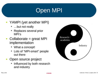 What is [Open] MPI? | PPT