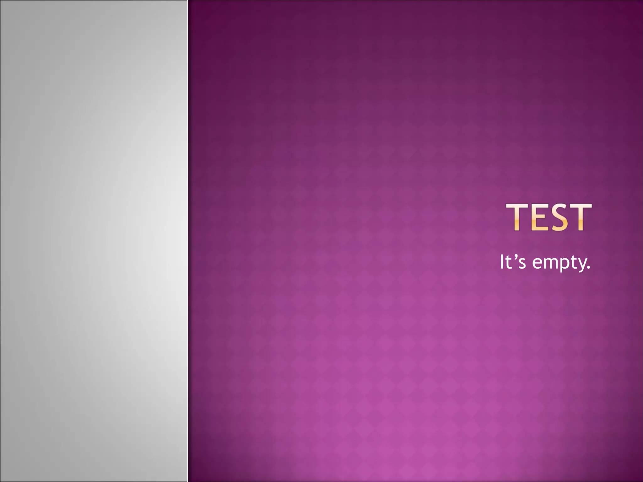 Test | PPT