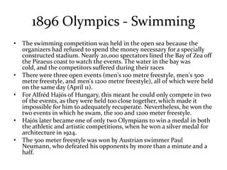 1896 Summer Olympic games | PPTX