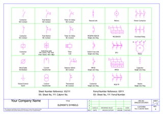 MCC PANEL WIRING, GA and BOM Sample | PDF