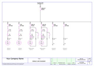 MCC PANEL WIRING, GA and BOM Sample | PDF