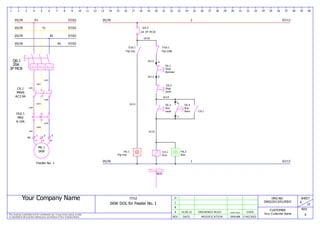 MCC PANEL WIRING, GA and BOM Sample | PDF