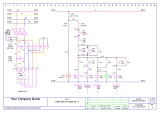 MCC PANEL WIRING, GA and BOM Sample | PDF