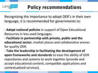 Open resources for Science education | PPT