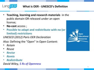Open resources for Science education | PPT