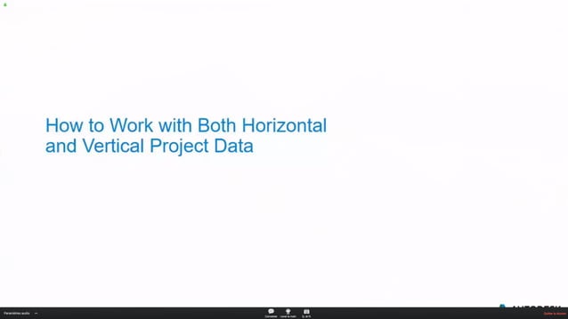 BIM Ready Episode 2 - Horizontal and vertical BIM | PDF
