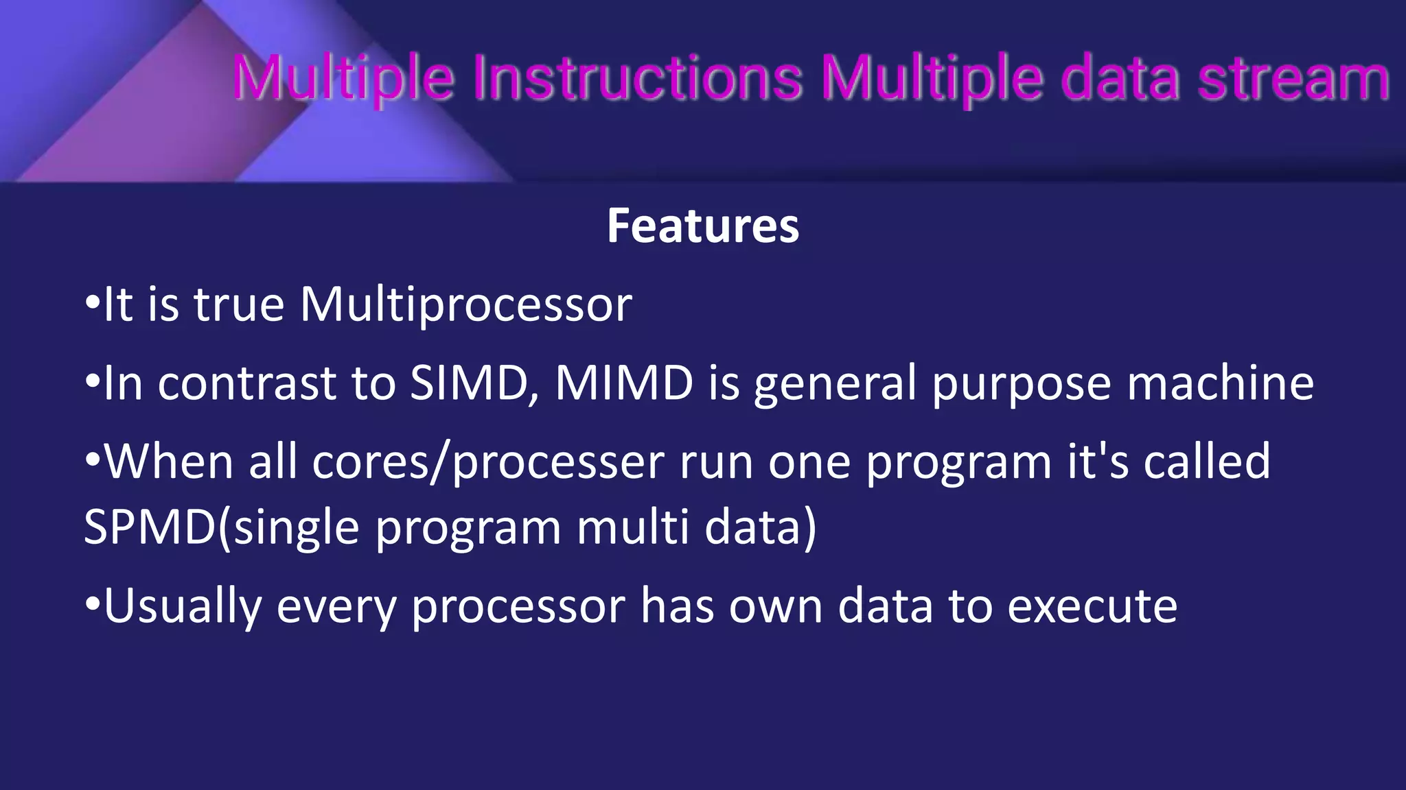 Flynn S Classification Parallel Processing Ppt