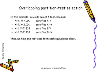 Test design techniques | PPT | Programming Languages | Computing