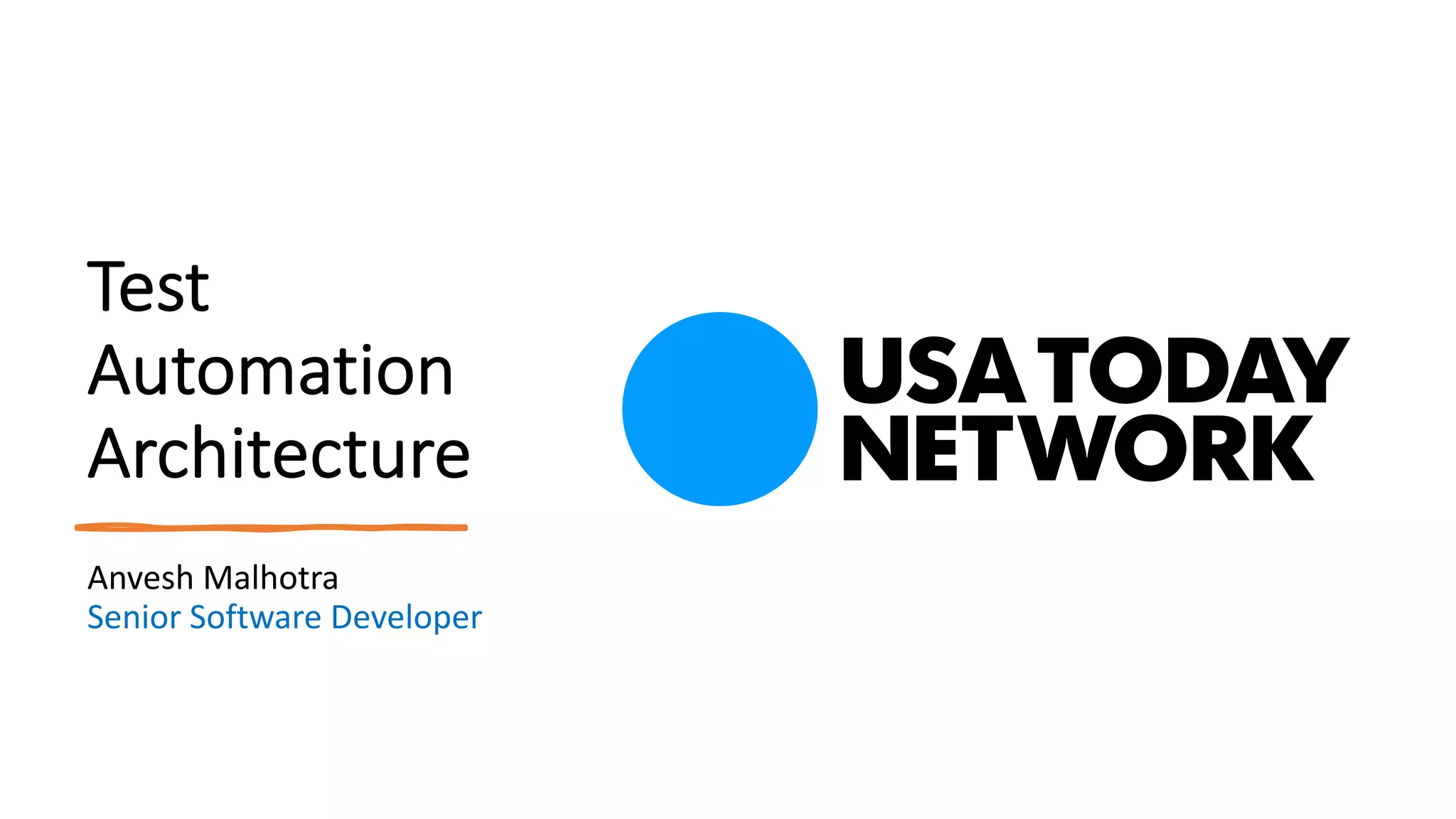 Test Automation Architecture | PDF