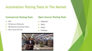 Test Automation and Selenium | PPTX