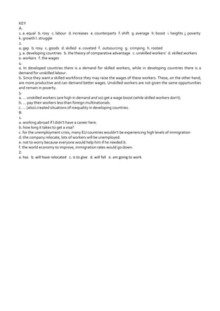 test-b2c1-on-globalization-information-gap-activities-reading ...